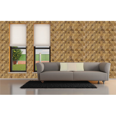 Java Creations Teak Pyramid 48" x 12" & Reviews | Wayfair